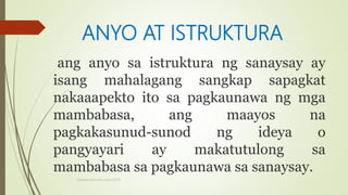 Sanaysay ppt | PPTX