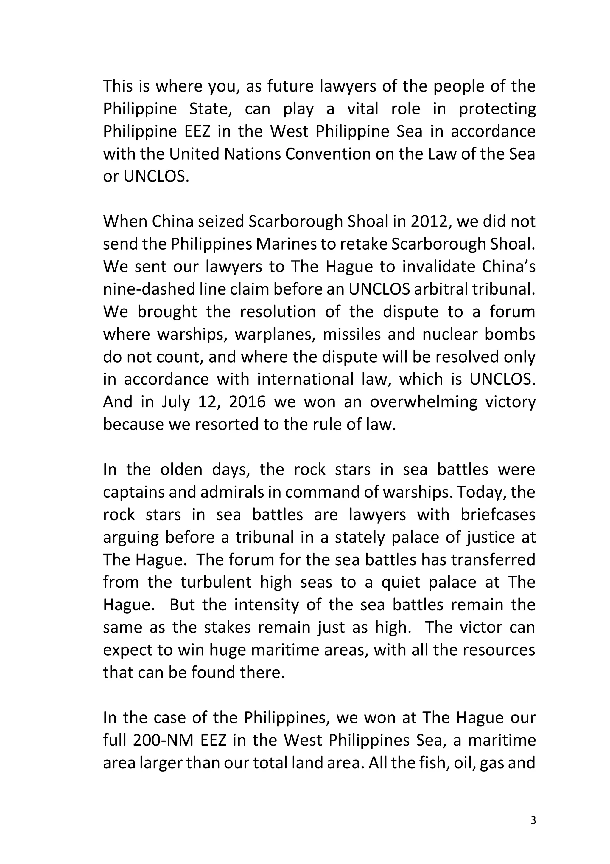Protecting the West Philippine Sea: A Historic Task For Filipino ...