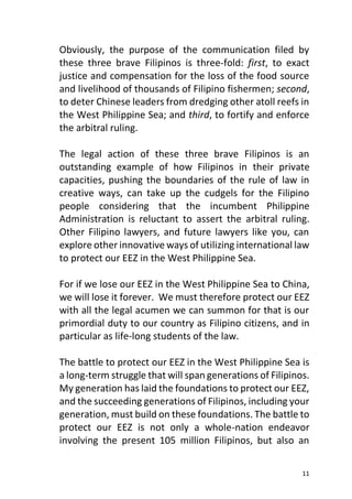 Protecting the West Philippine Sea: A Historic Task For Filipino ...
