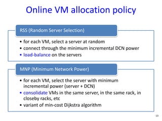 Power Comparison Power Comparison of Cloud Data of Cloud Data Center Architectures | PPT