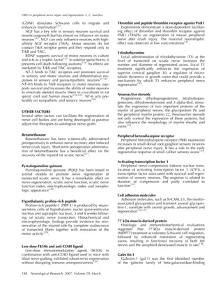 Hyperbaric oxygenation in peripheral nerve repair and regeneration | PDF