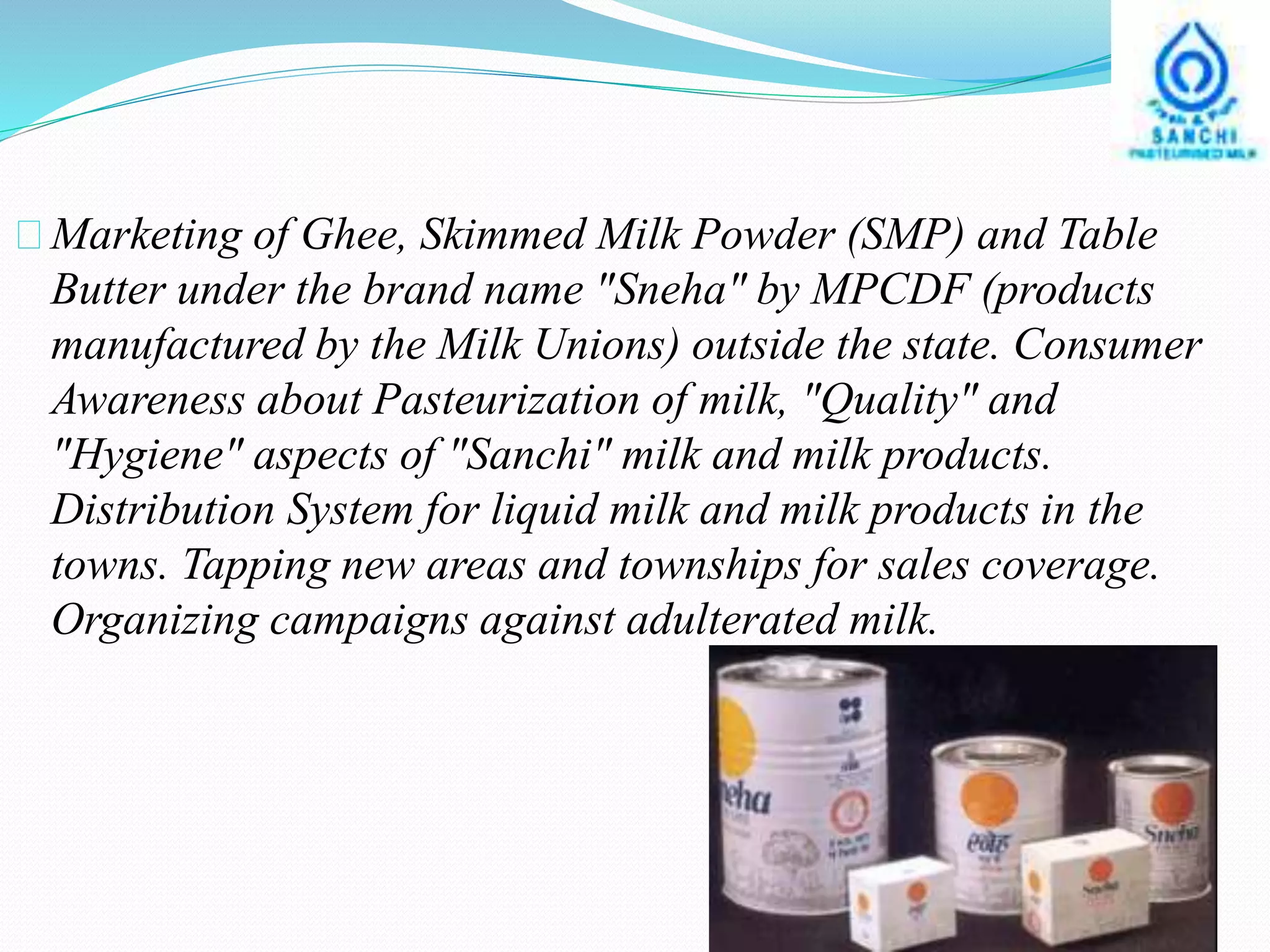 Sanchi Milk Industry | PPTX