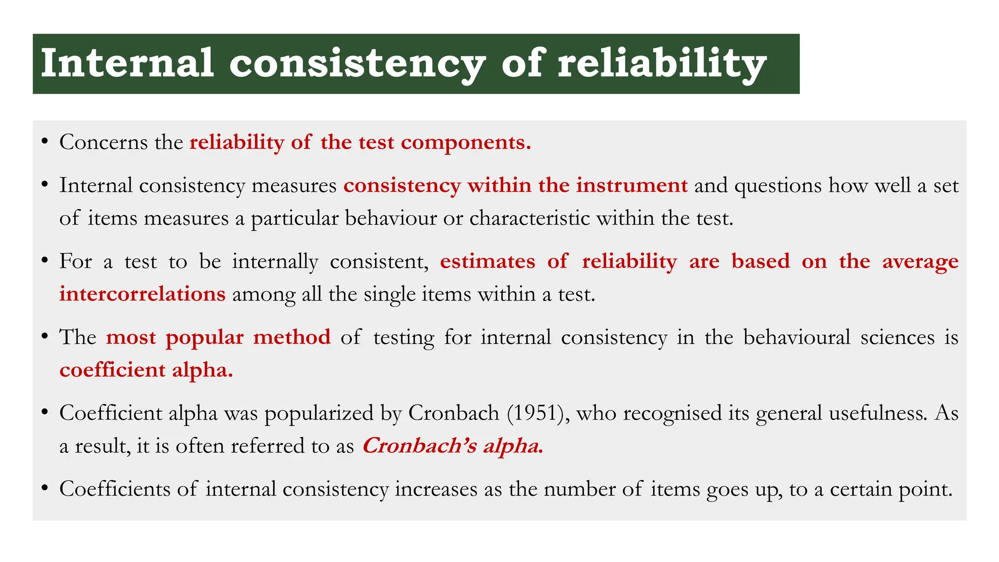 Reliability in behavioural research with practical example | PDF