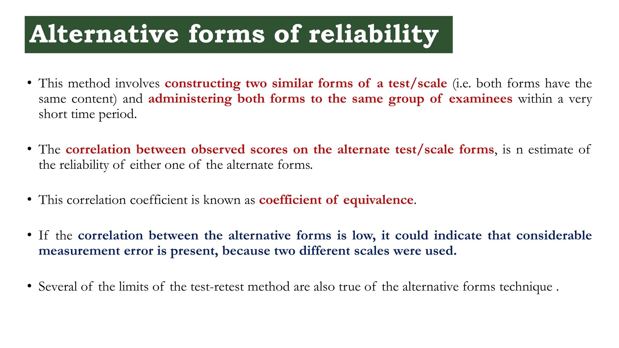 Reliability in behavioural research with practical example | PDF