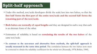 Reliability in behavioural research with practical example | PDF