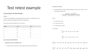 Reliability in behavioural research with practical example | PDF