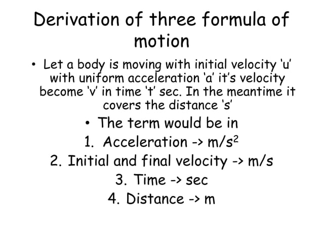 Motion for class 9th | PPTX