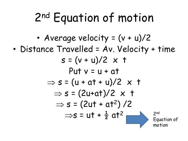Motion for class 9th