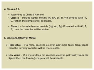 San complex stability | PPT