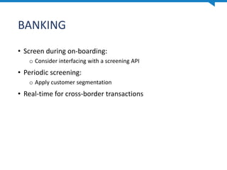 Sanctions Risk - What's the Problem? | PDF