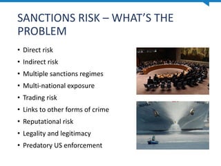 Sanctions Risk - What's the Problem? | PDF