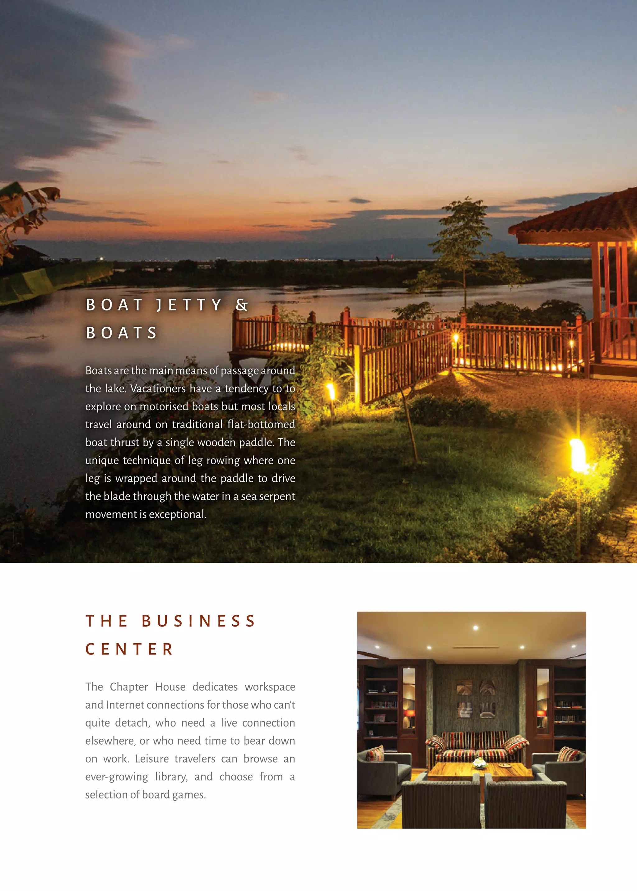 Myanmar Luxury Hotel - Sanctum Inle Resort's Brochure | PDF