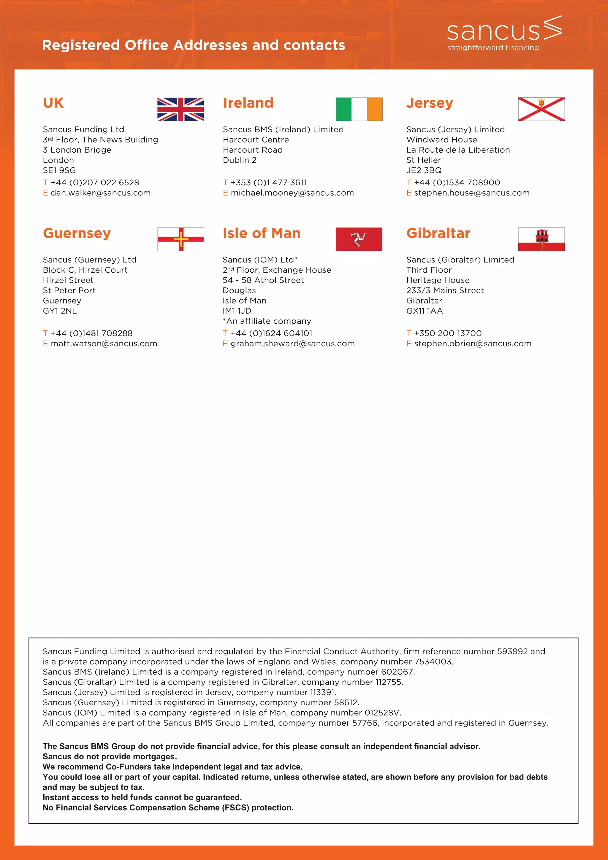 Sancus Deal Sheet August 2020 | PDF