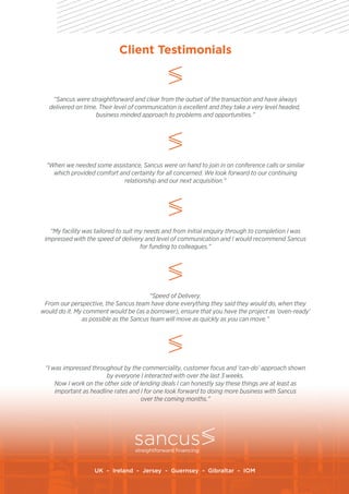 Sancus Deal Sheet August 2020 | PDF