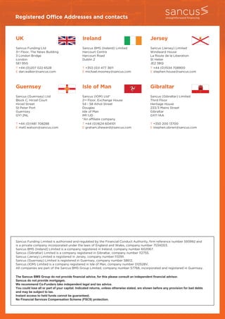 Sancus Deal Sheet August 2020 | PDF