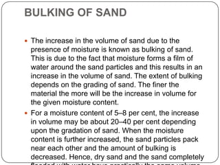 BUILDING MATERIALS - SAND | PPTX