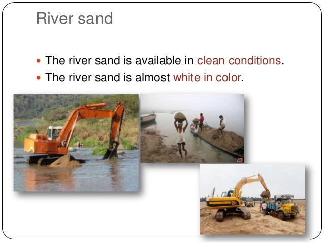 BUILDING MATERIALS - SAND