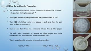 Extraction of Silicon and Silica from River Sand Using Microwave ...