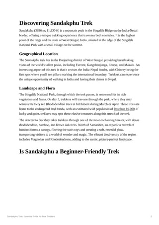 Sandakphu Trek Essential E-Book Guide for New Trekkers.pdf