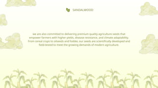 SANDALWOOD ORGANIC FARMING WHICH IS BEST IN INDIA | PPTX