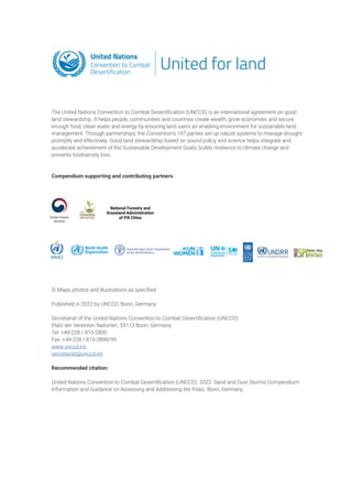 Sand and Dust Storms Compendium. | PDF | Environmental Services ...