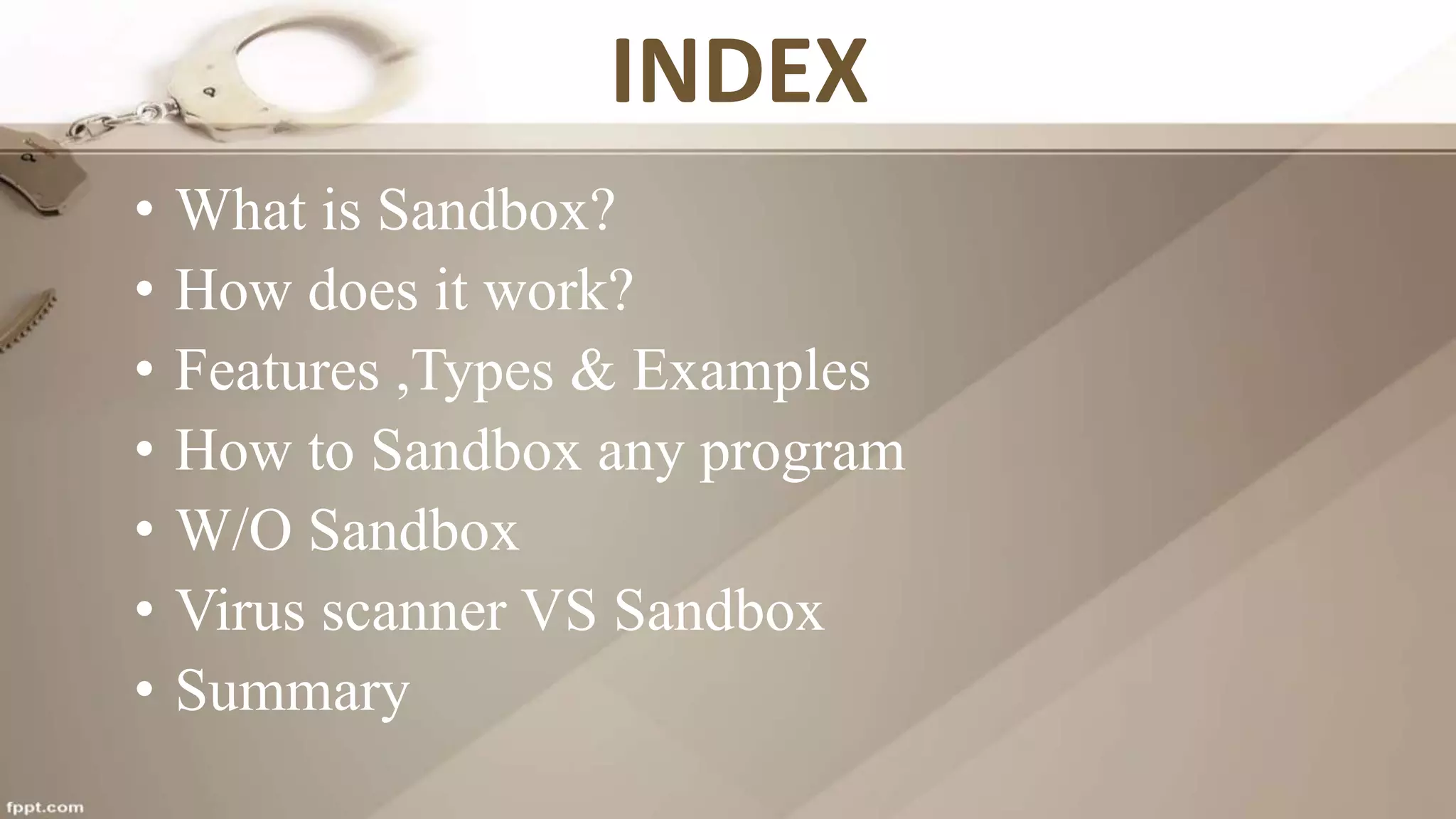 Sandbox | PPTX
