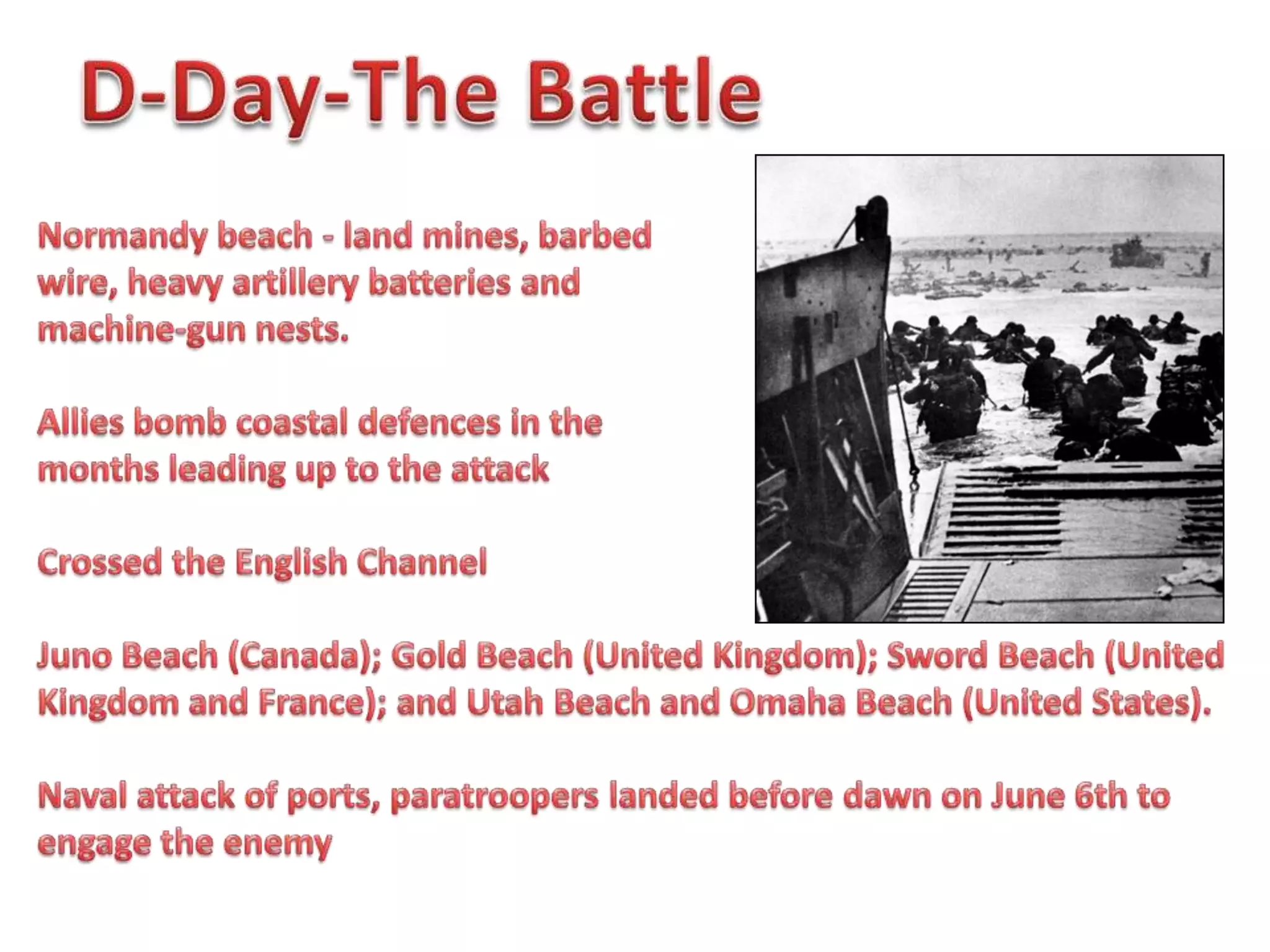 Canadian Battles in WWII | PPTX