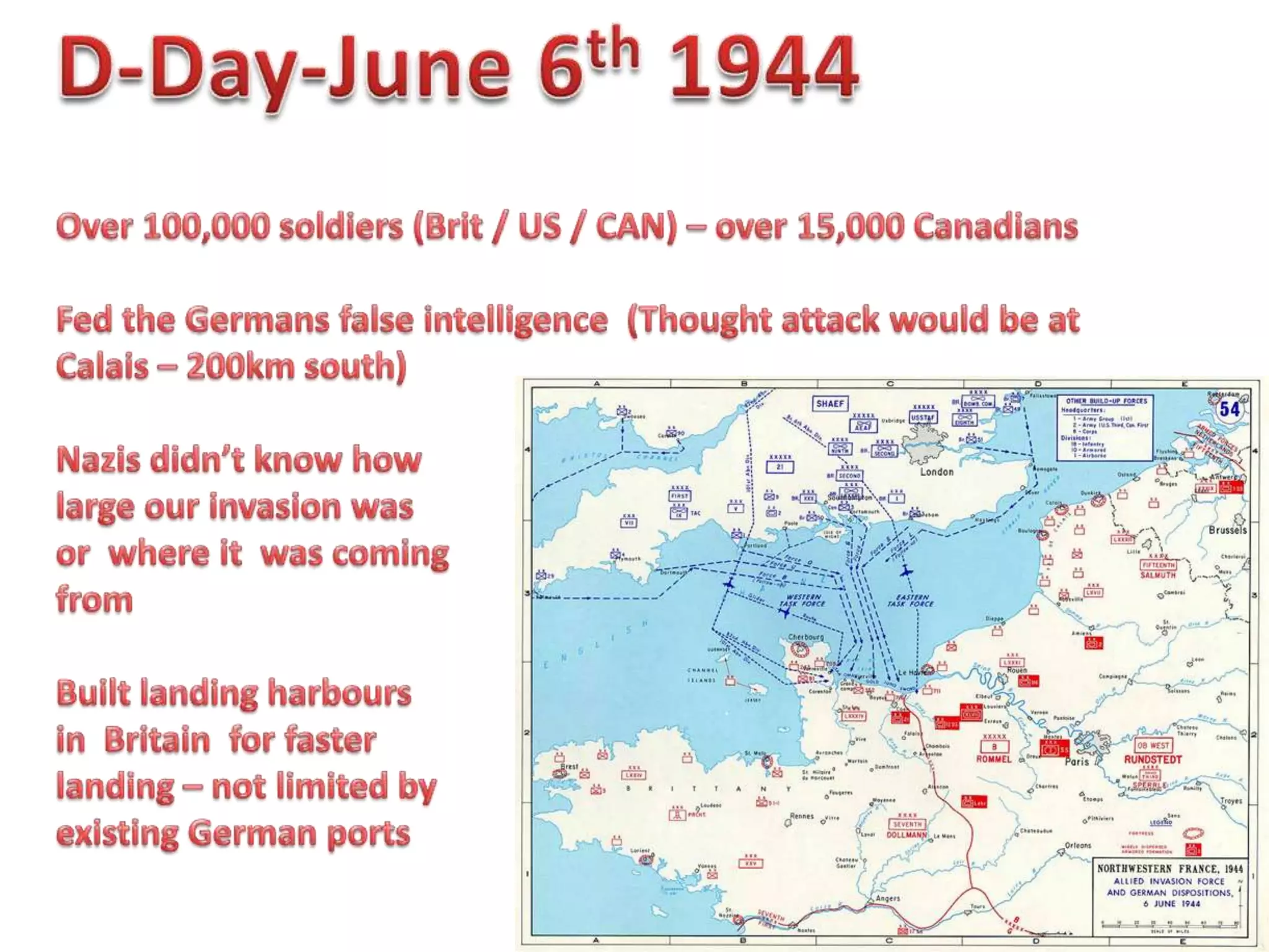 Canadian Battles in WWII | PPTX