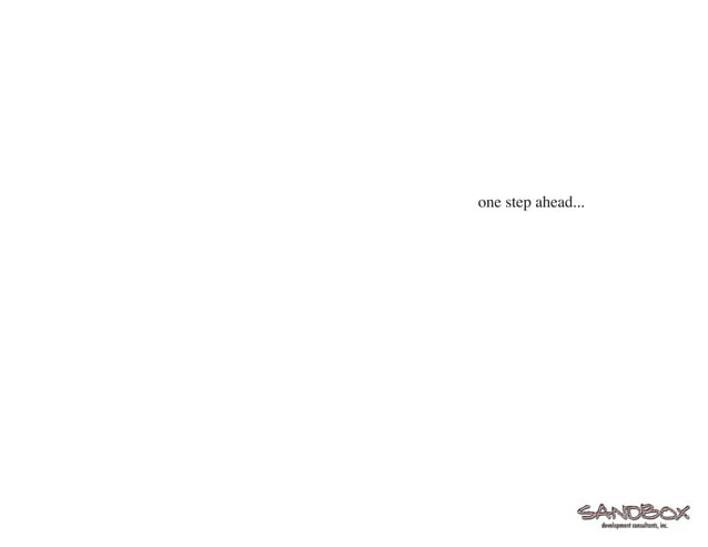 Sandbox Company Profile Booklet | PPT