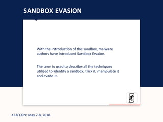 Sandbox evasion using_vba_referencing-x33f_con | PPT