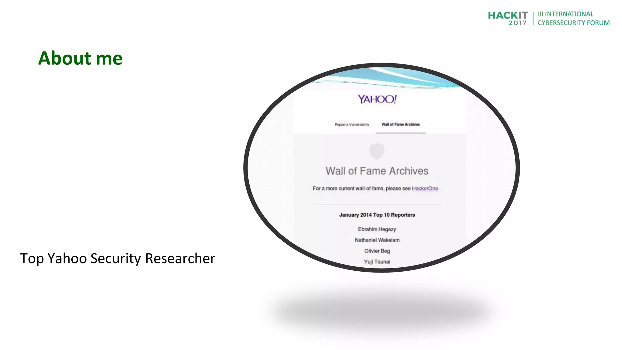 "15 Technique to Exploit File Upload Pages", Ebrahim Hegazy | PPT