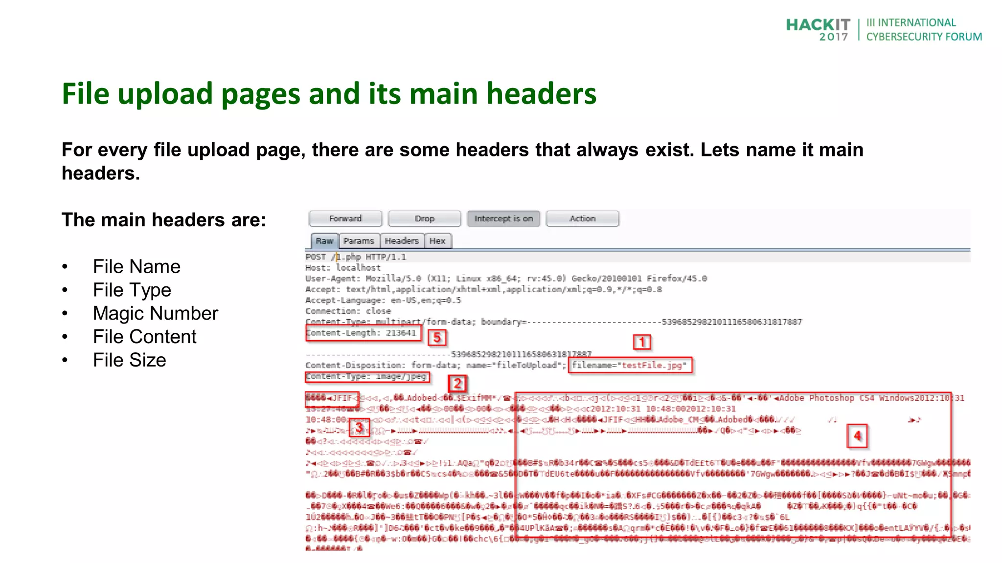 "15 Technique to Exploit File Upload Pages", Ebrahim Hegazy | PPT