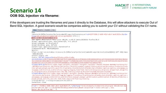 "15 Technique to Exploit File Upload Pages", Ebrahim Hegazy | PPT