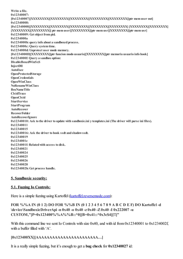 Sandboxie process isolation with kernel hooks | PDF