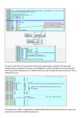 Sandboxie process isolation with kernel hooks | PDF