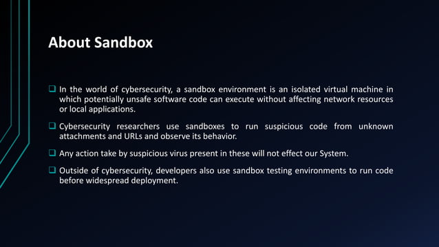 Sandboxing - Malware detection.pptx