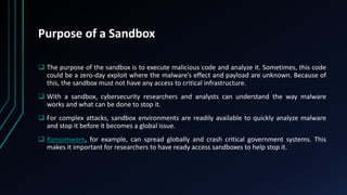 Sandboxing - Malware detection.pptx