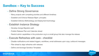 Salesforce.com Sandbox management | PDF