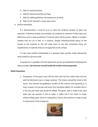 Sand casting | PDF