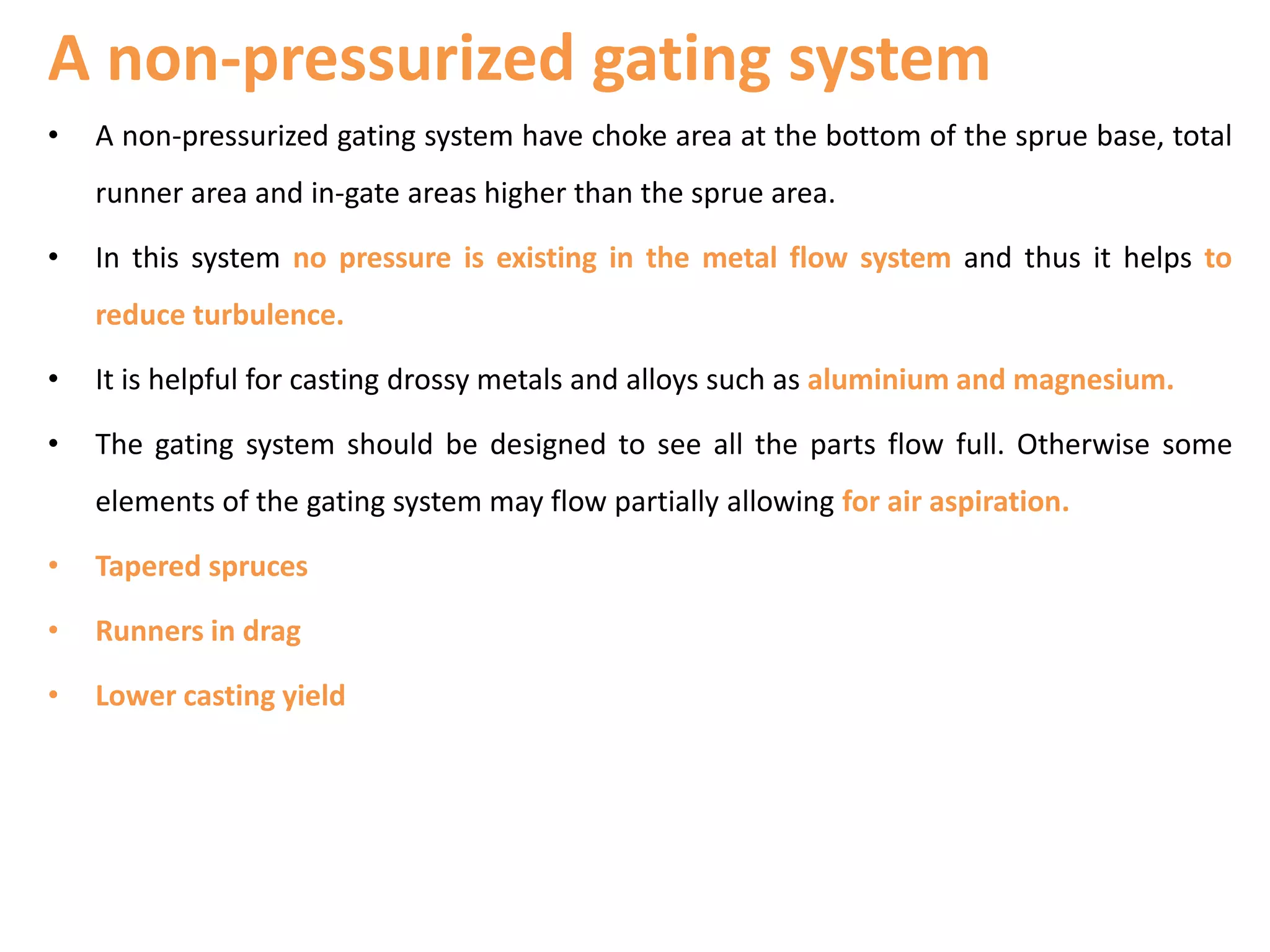 Sand casting of metals - Gating system for sand casting mould | PDF