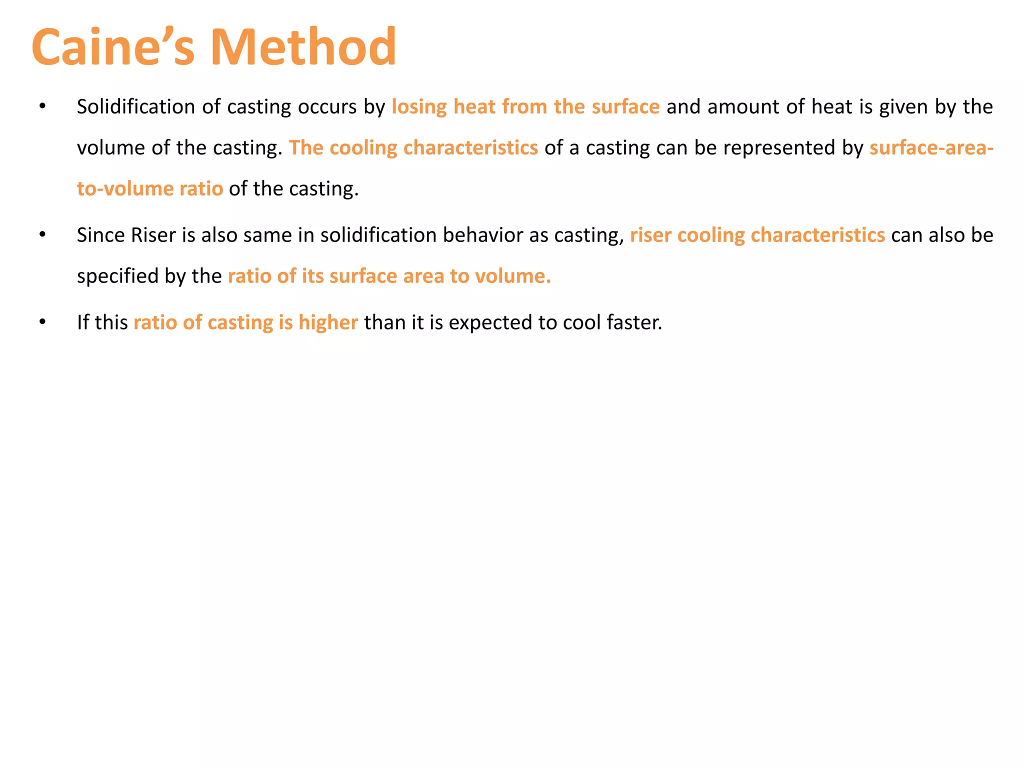Sand casting of metals - Gating system for sand casting mould | PDF