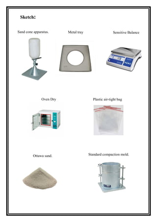 Determination of Field Density Using Sand Cone Method | Jameel Academy ...