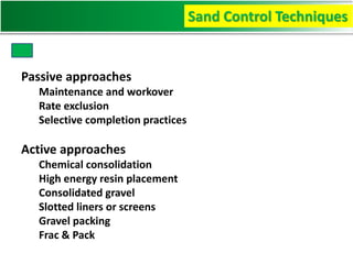 Sand control | PPTX