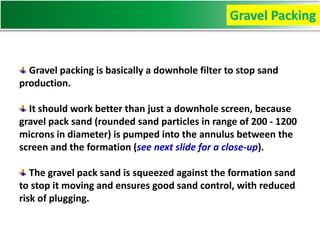 Sand control | PPTX