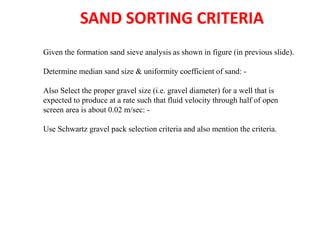 Sand control | PPTX