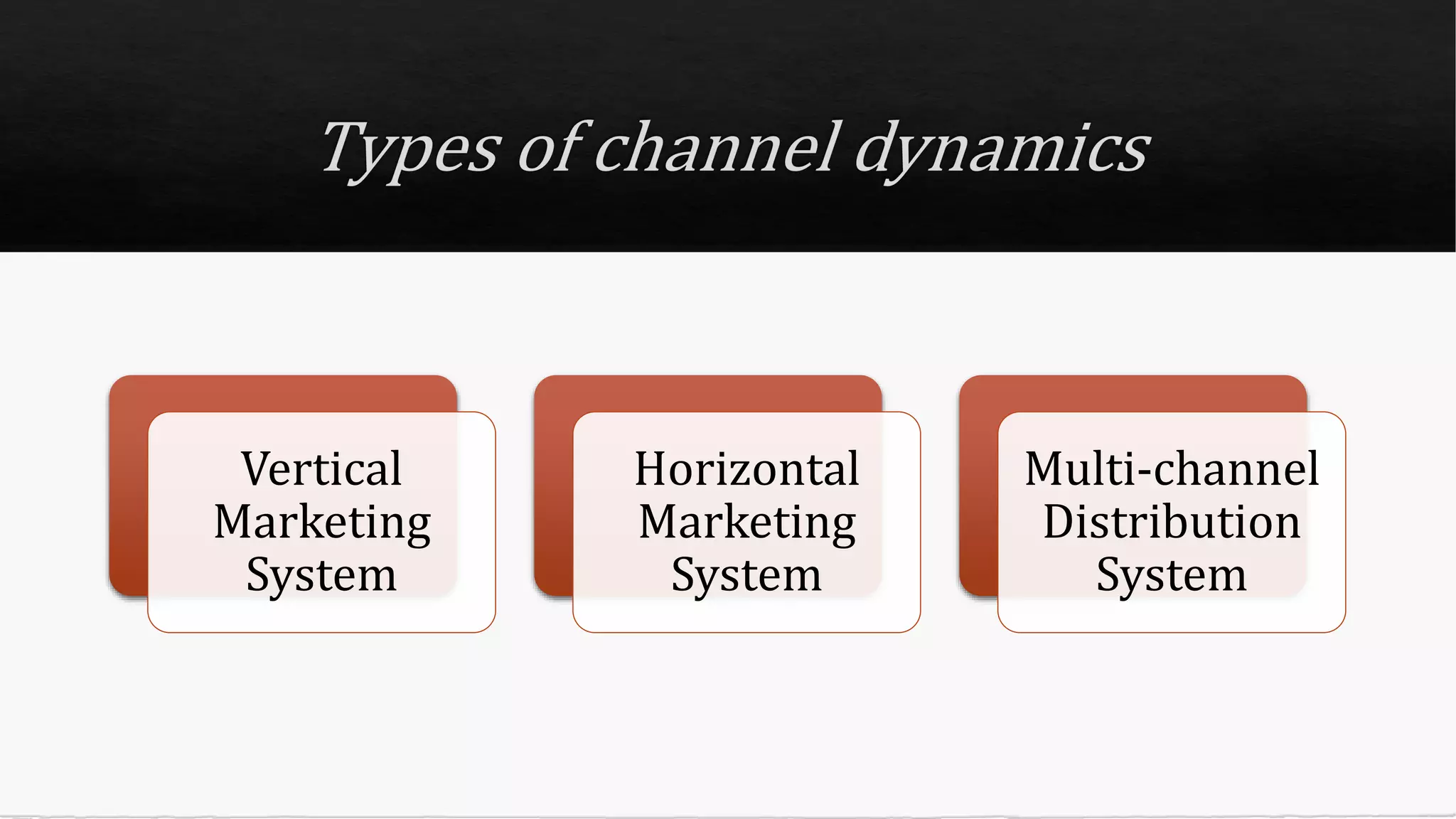 Channel dynamics and conflicts | PPTX