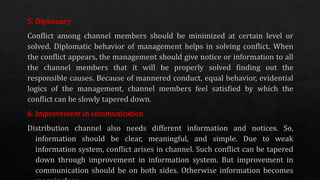 Channel dynamics and conflicts | PPT