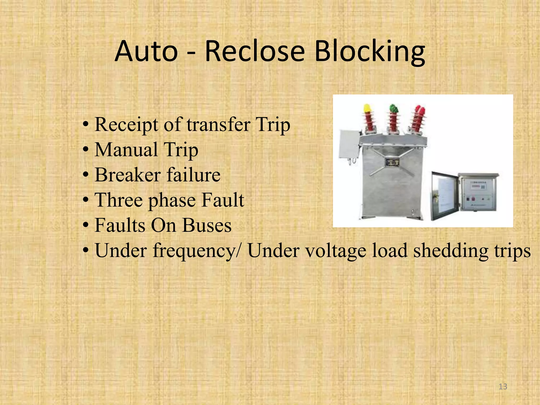 auto-reclosure | PPTX