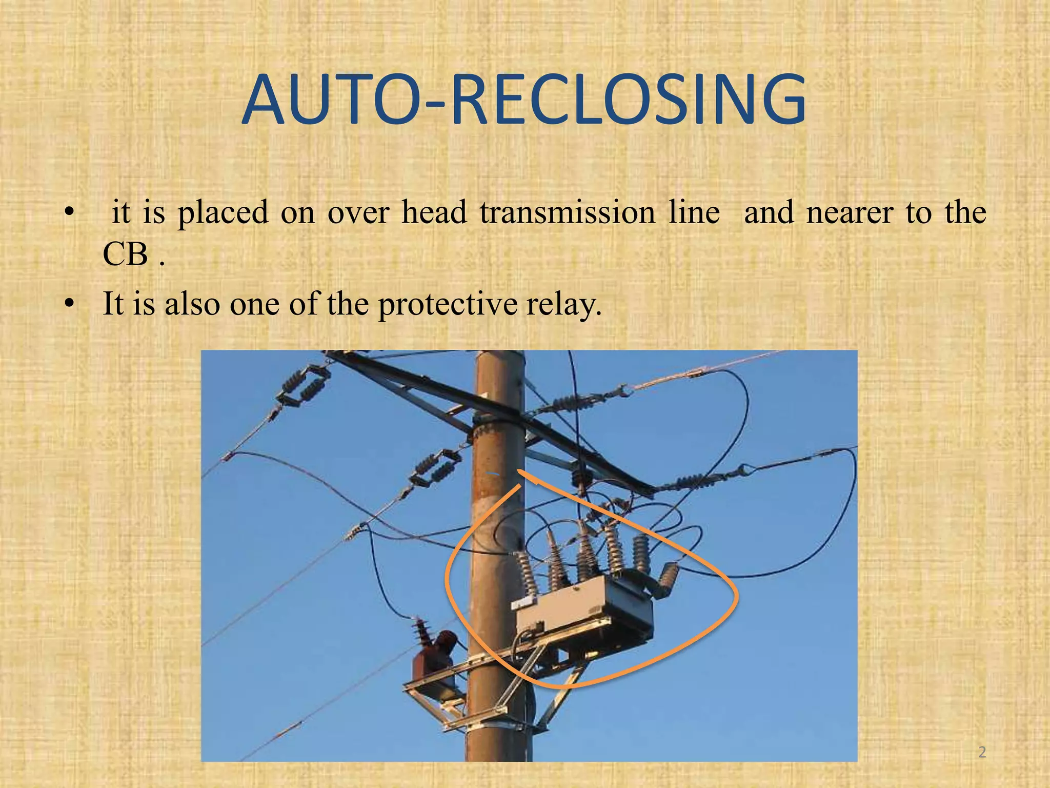 auto-reclosure | PPTX